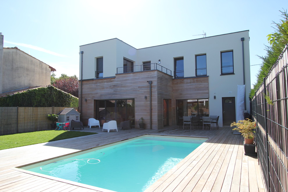 Une maison de ville élégante et urbaine - Contemporary - House Exterior ...