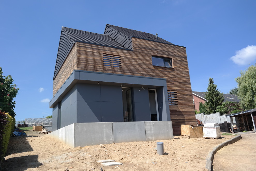 Verbouwing te Overijse - Contemporary - Exterior - Other - by Ir ...