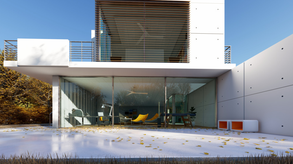 D'un tratto , Casa #RCC - Modern - House Exterior - Naples - by Studio ...