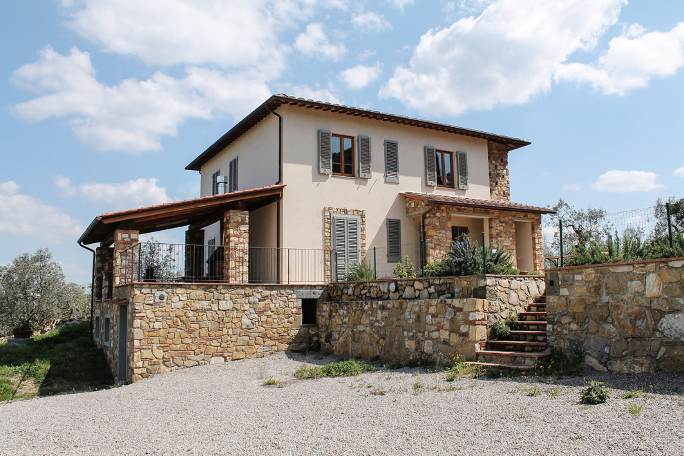 Ristrutturazione di casale in campagna - Country - Facciata - Firenze ...