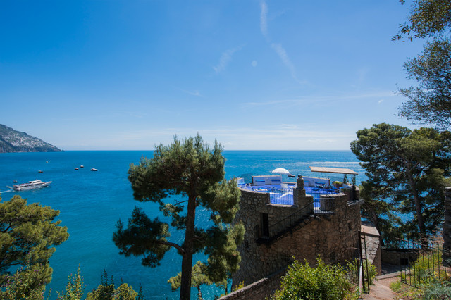 Torre Trasita Positano: veduta verso il mare - Bord de Mer - Façade ...