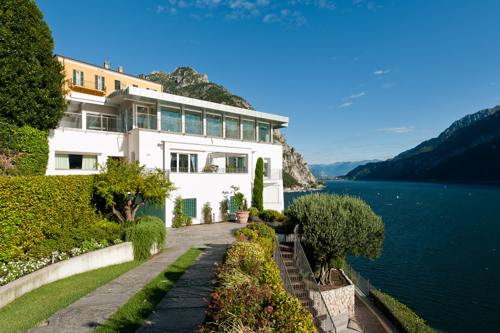 Villa sul lago di Lecco - Contemporary - Exterior - Milan - by Livio ...