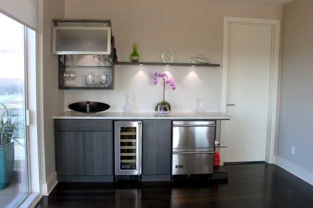 555 Bar - Modern - Family Room - Austin - by California Closets of the ...