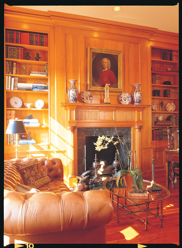 A Classical Journey: The Houses of Ken Tate - Traditional - Family Room ...