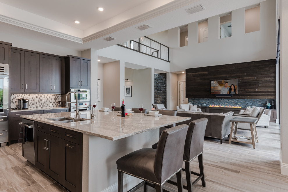 A coastal Contemporary custom home - in Cape Harbour - Contemporary ...