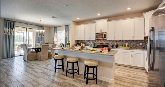 A Lennar Model Home Design - Coastal - Kitchen - Miami - by Beasley ...
