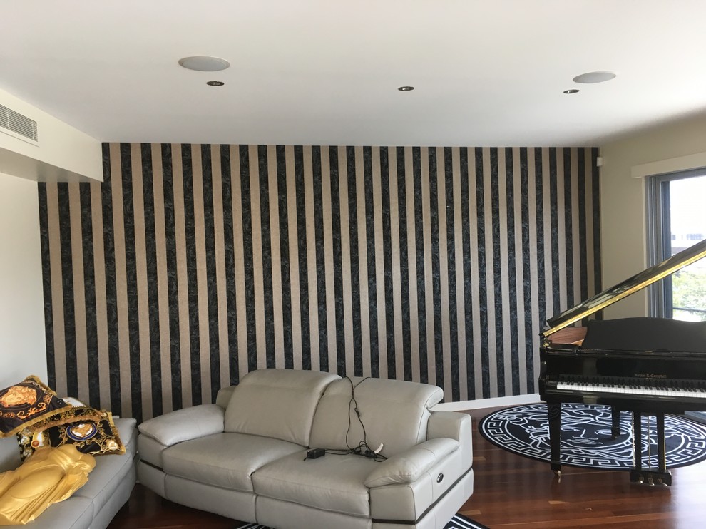 A Versace design look given to this living space!!!! - Mediterranean ...