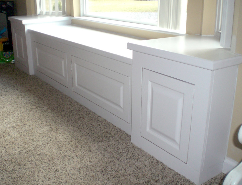 Alcove Window Seat - Modern - Family Room - Nashville - by Gallman Fine ...