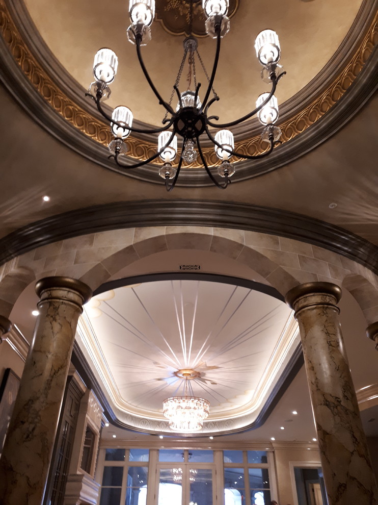 Art deco inspired ceiling design & finishes. - Contemporary - Family ...