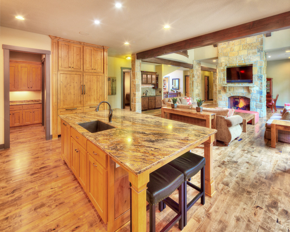 Aspen Ridge I Floor Plan - Rustic - Family Room - Kansas City - by ...