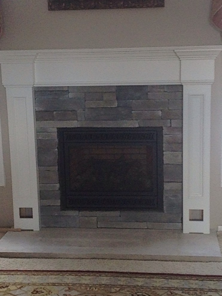 Boral Cultured Stone - Country Ledgestone - Traditional - Family Room ...