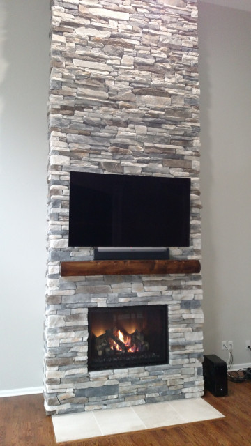 Boral Cultured Stone - Southern Ledgestone - Games Room - Detroit - by ...