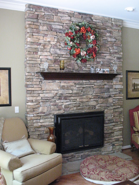 Boral Cultured Stone - Southern Ledgestone - Traditional - Games Room ...