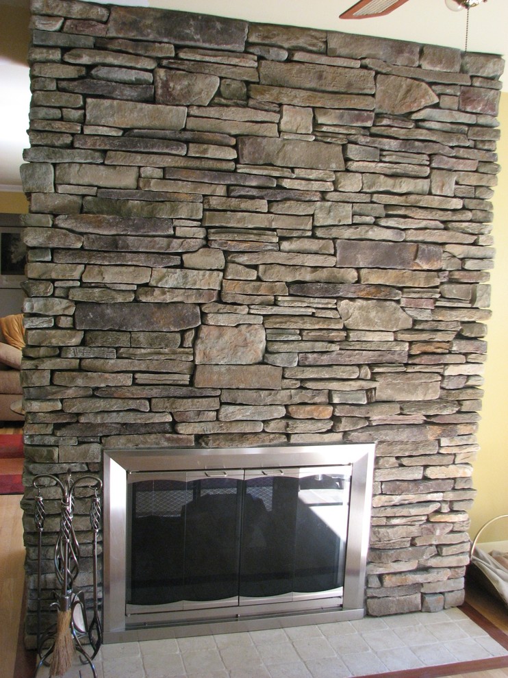 Boral Cultured Stone - Southern Ledgestone - Wohnzimmer - Detroit - von ...