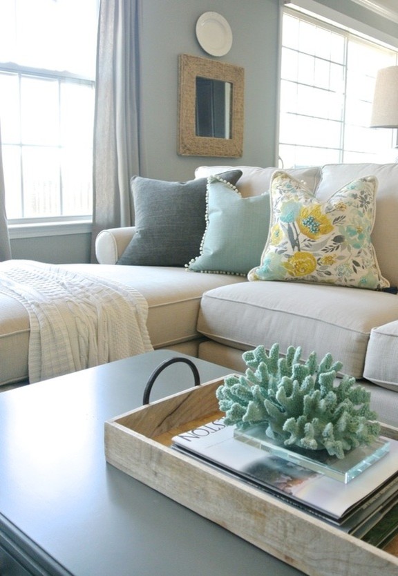 bramfield drive redesign - Beach Style - Family Room - Charlotte - by ...