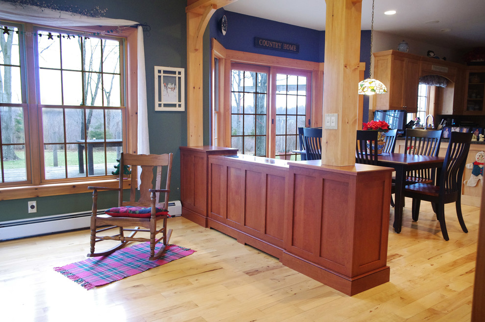 Cabinet Room Divider - Craftsman - Family Room - New York - by Rylex ...
