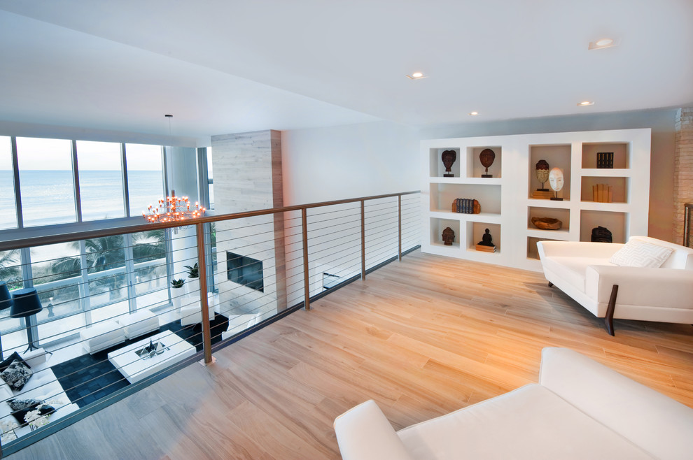 Canyon Ranch Miami Beach - Sacarro Model Home - Modern - Family Room ...