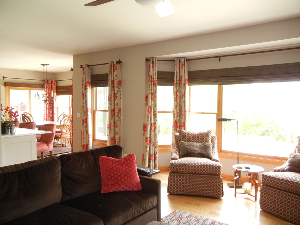 Cary Project AFTER the renovations - Traditional - Family Room ...