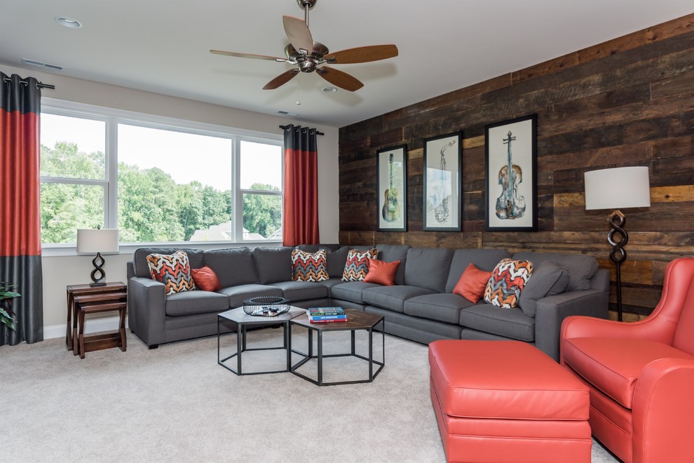 Caswell Model - Traditional - Family Room - Raleigh - by Hearthstone ...