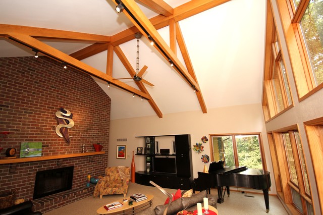 Ceiling Retexture - Craftsman - Family Room - Other - by ACR ...