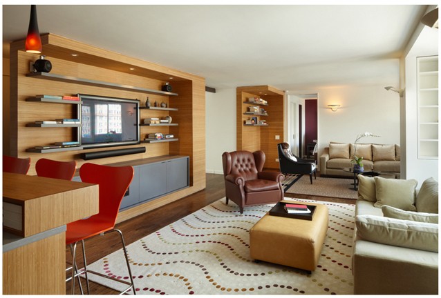 Chase Levin Residence - Modern - Family Room - New York - by Levelsmith ...