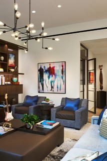 Chicago Lakefront Renovation - Contemporary - Family Room - Chicago ...