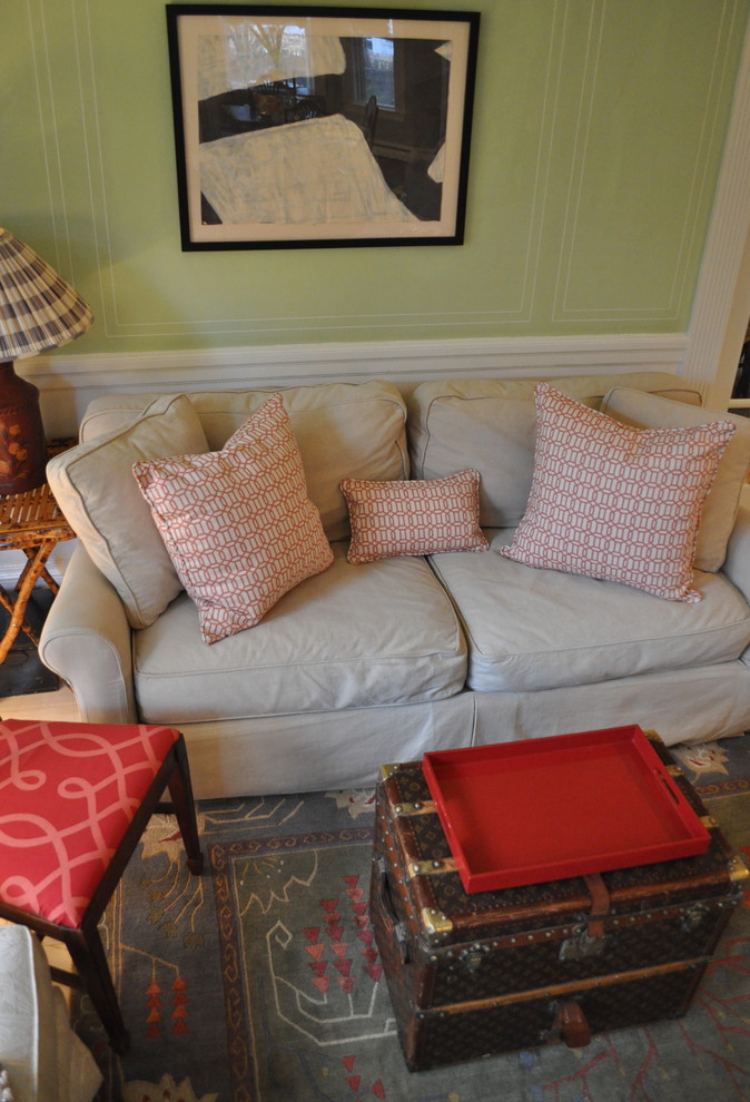 Christine Tuttle Interior Design, Boston, MA - Traditional - Family Room - Boston - by Christine ...