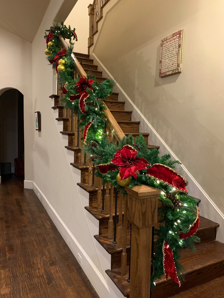 Christmas on Carrie Lane - Traditional - Staircase - Dallas - by ...