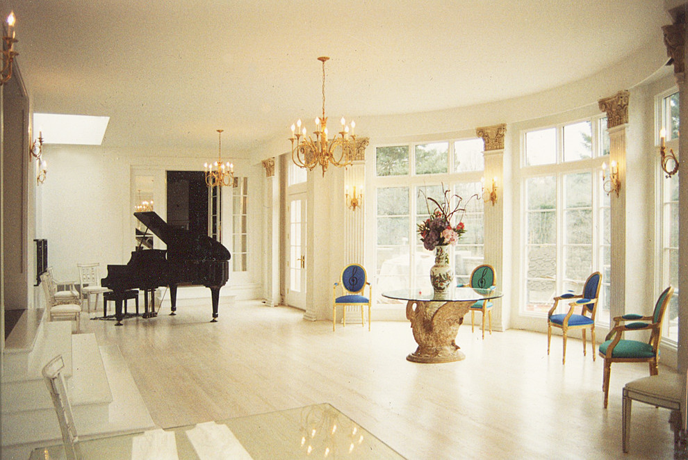 Classical Symmetry For French Country House Addition - Traditional ...