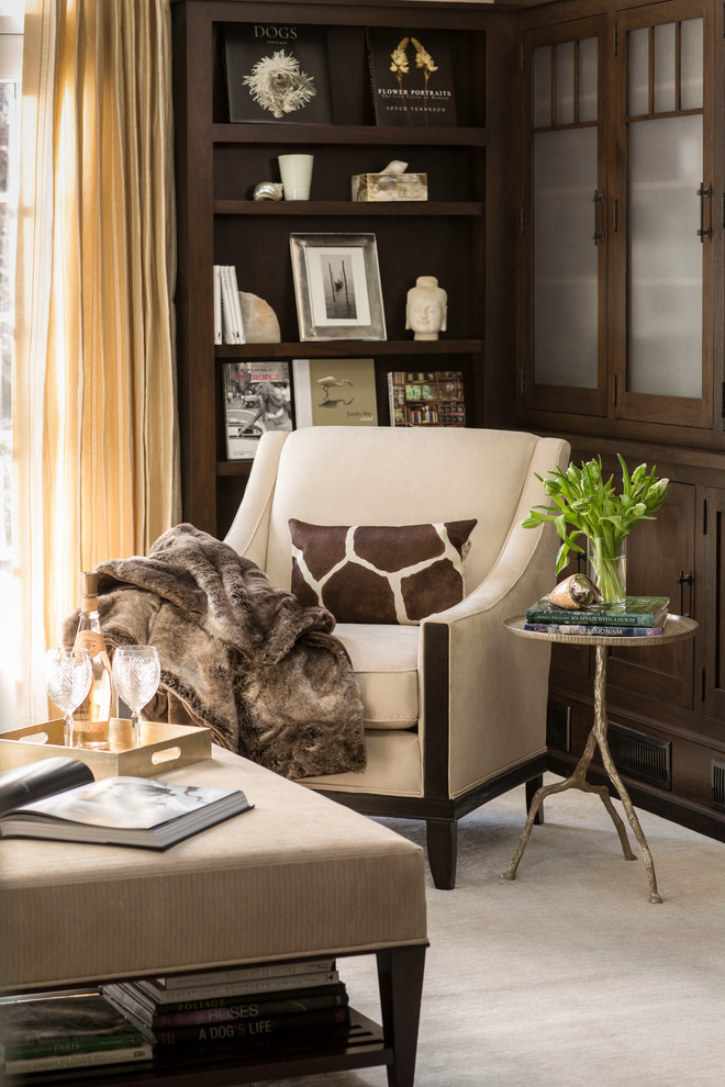 Client Home on Long Island - Classique Chic - Salle de Séjour - New ...