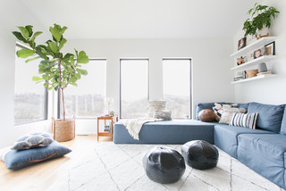 Client Modern Lodge by JDM - Contemporary - Family Room - Cleveland ...