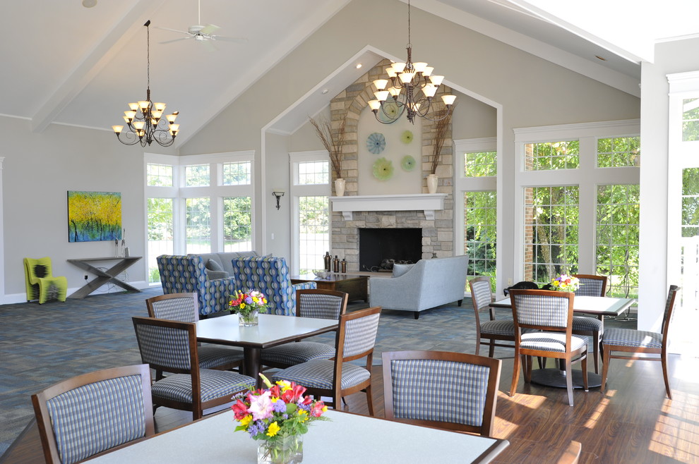 Clubhouse Design - Traditional - Family Room - Detroit - by Designer ...