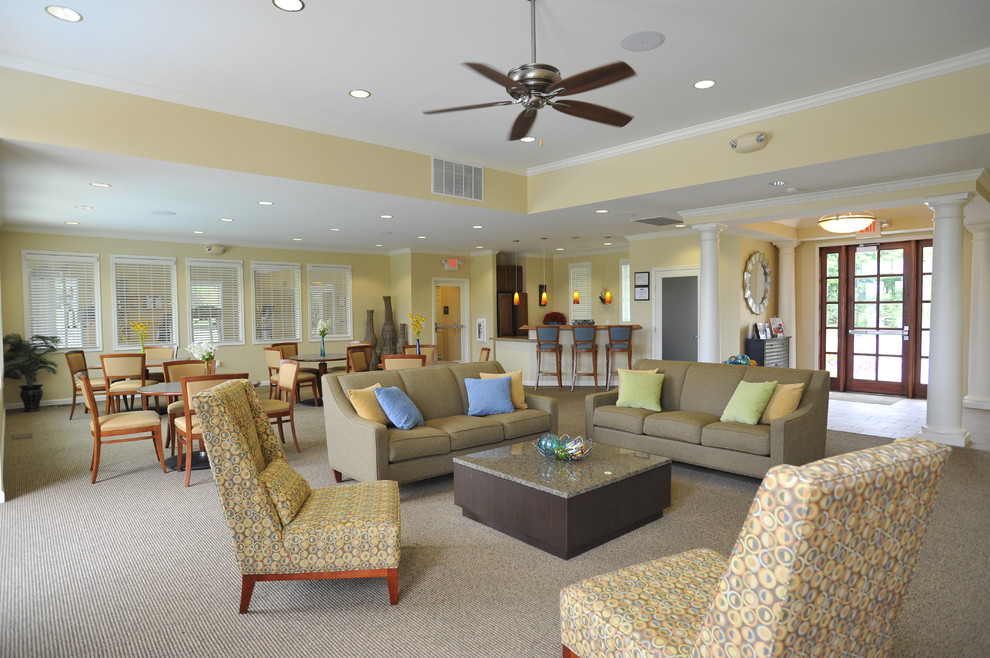 Clubhouse Design - Traditional - Family Room - Detroit - by Designer ...