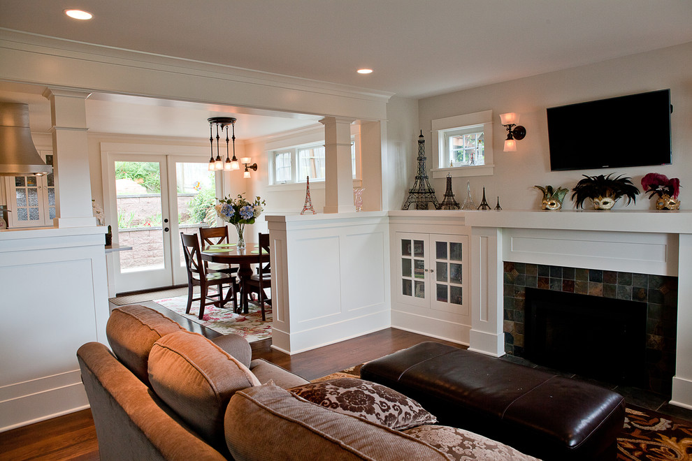 Colonnades: How to make it happen - Traditional - Games Room - Seattle - by Seattle Custom ...