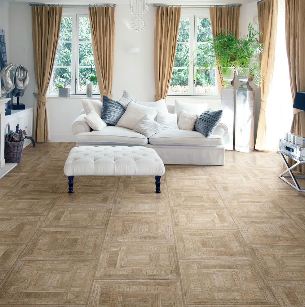Congoleum DuraCeramic - Luxury Vinyl Flooring - Family Room - Grand ...