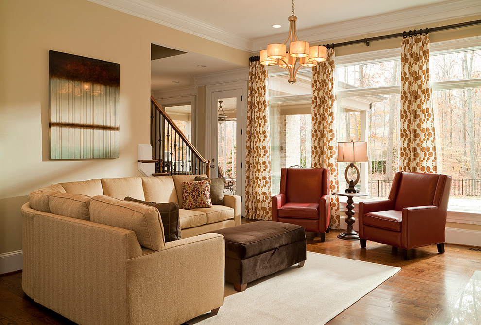 Contemporary Family Room Interior Design - Family Room - Charlotte - by ...