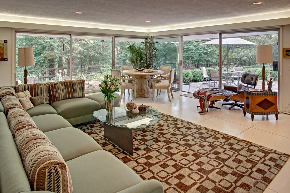 Contemporary Family Sun Room - Modern - Family Room - New York - by ...