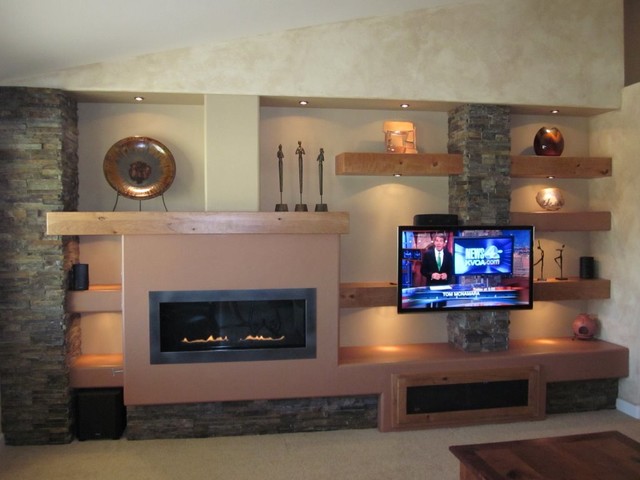 Continental Design Projects - American Southwest - Family Room ...