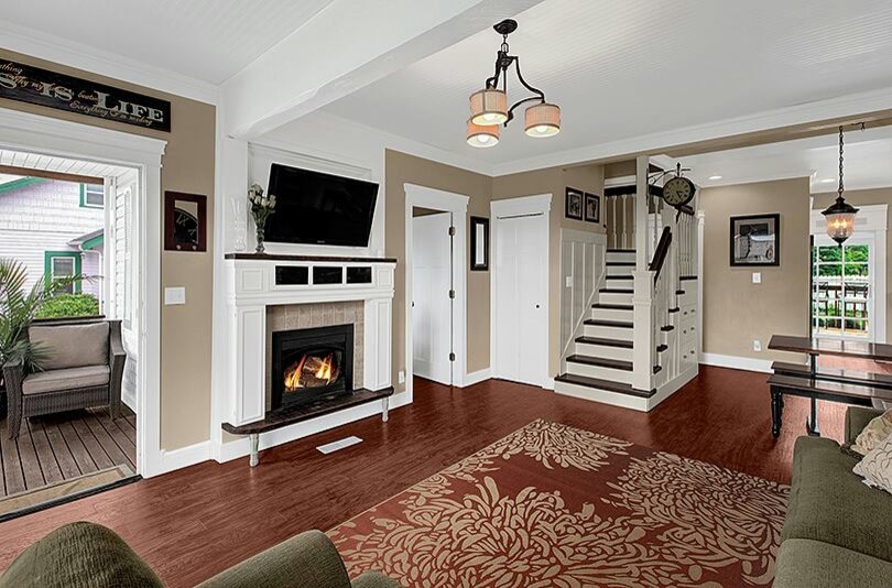 Cottage Home - Farmhouse - Family Room - Seattle | Houzz