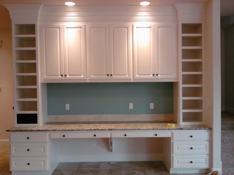Craft Desk - Family Room - Seattle - by A B Custom Design | Houzz