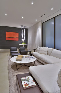 Crescendo Designs Experience Center and Showroom - Modern - Family Room ...