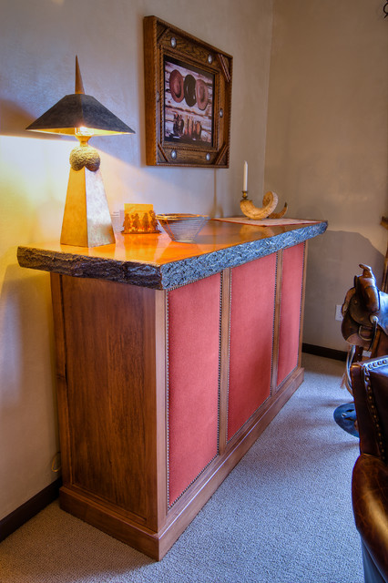Custom bar cabinet - Sud-Ouest Américain - Salle de Séjour ...