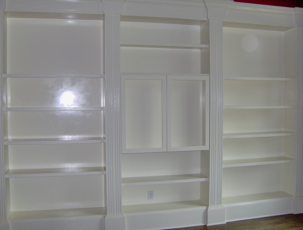 Custom Built Wall Units - Traditional - Family Room - Atlanta - by RPL ...