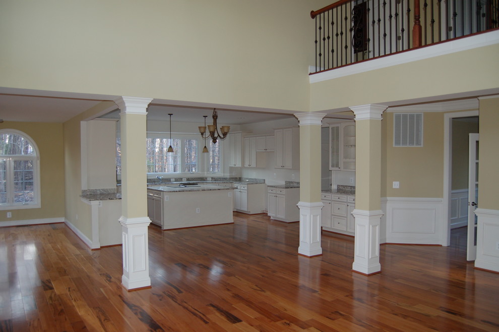 Custom Colton model in Clifton, VA - Traditional - Family Room - DC ...