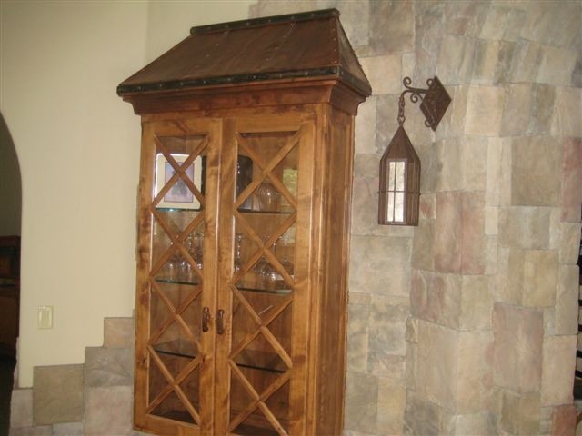 Custom Copper Hutch Topper - Family Room - Los Angeles - by The Metal ...