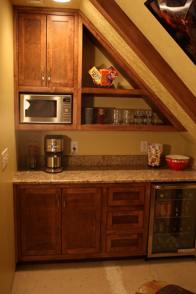 Custom Kitchenette - Traditional - Family Room - Atlanta - by What Wood ...