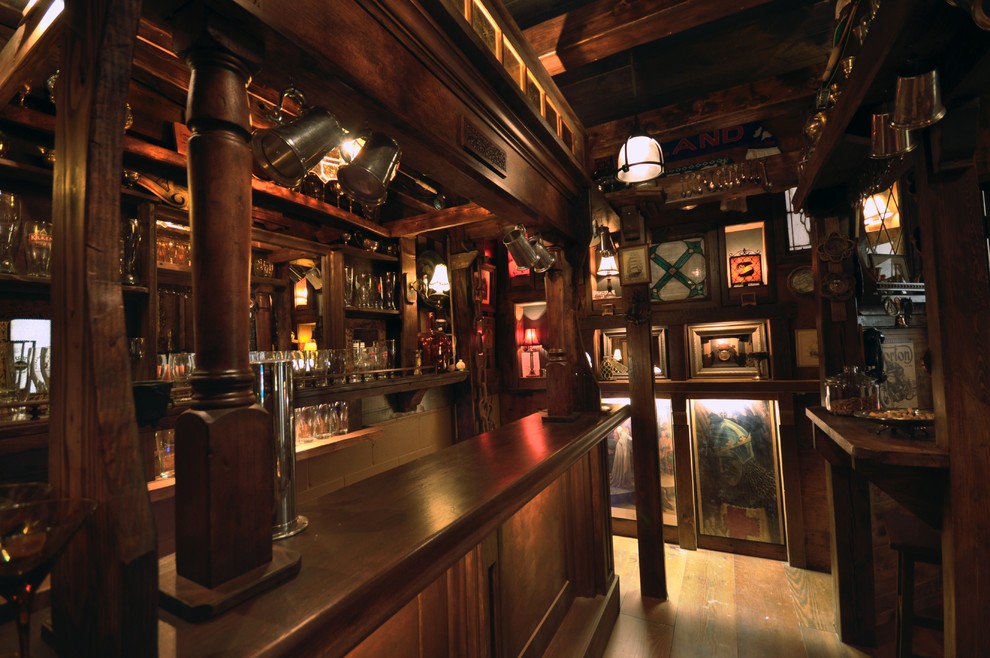 Custom Pubs - Rustic - Family Room - Vancouver - by Canadian Heritage ...