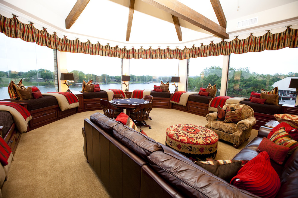 Debbie Cherry Designs/One Swanky Shop - Traditional - Family Room ...