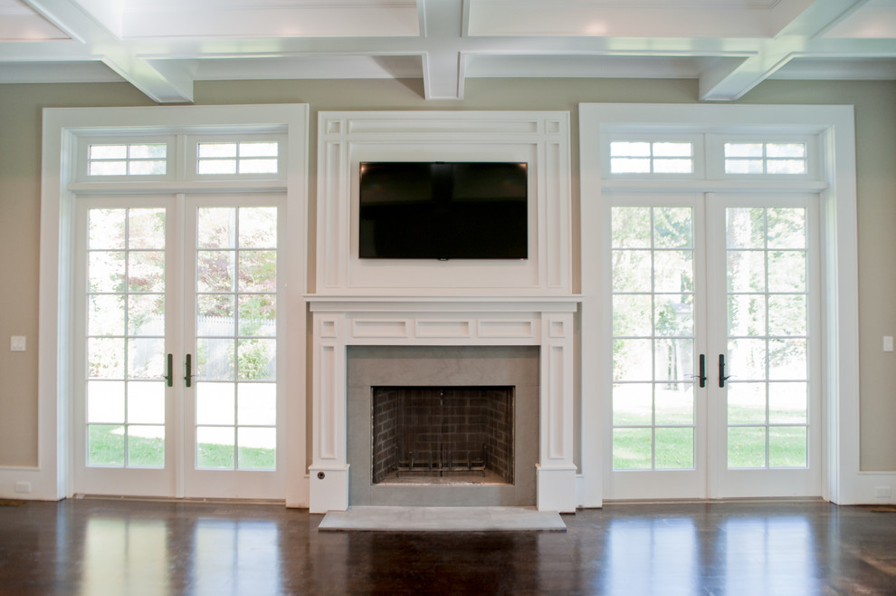 Demarest Custom Estate - Traditional - Family Room - New York - by ...
