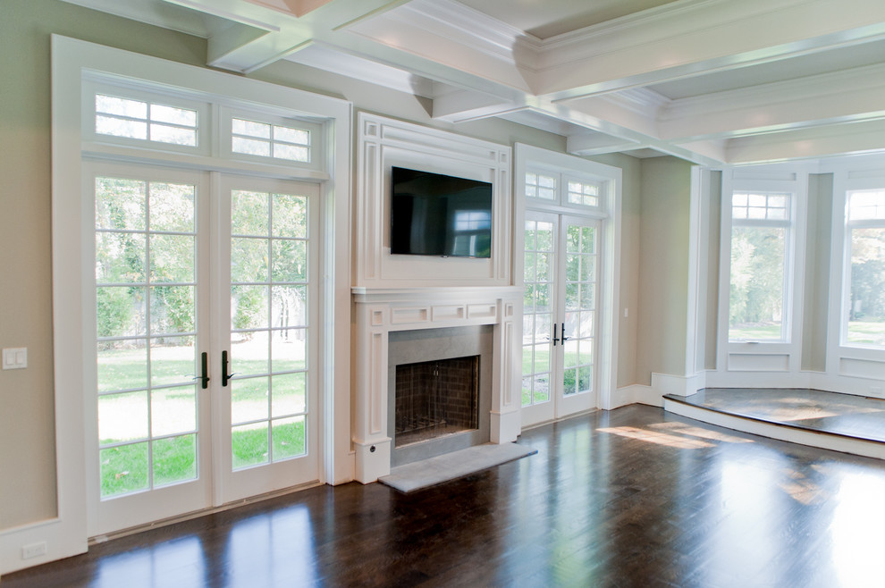 Demarest Custom Estate - Traditional - Family Room - New York - by ...